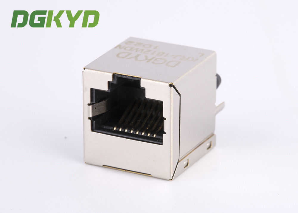 1000 Base-T ethernet connector Magnetic module, vertical insertion ...