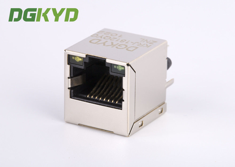 Gigabit Magnetic modular Rj45 Lan Jack , 1000Mb Metal rj45 shielded ...