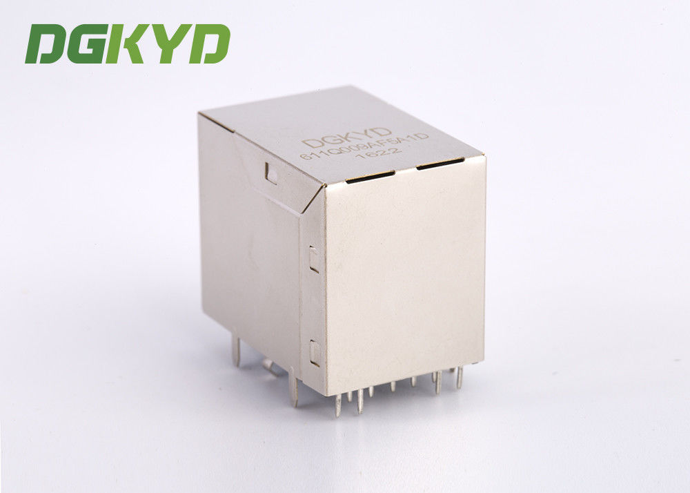 Gigabit Modular Jack RJ45 Stacked Over USB Rj45 Connector 3.0 X1F Cat6 ...