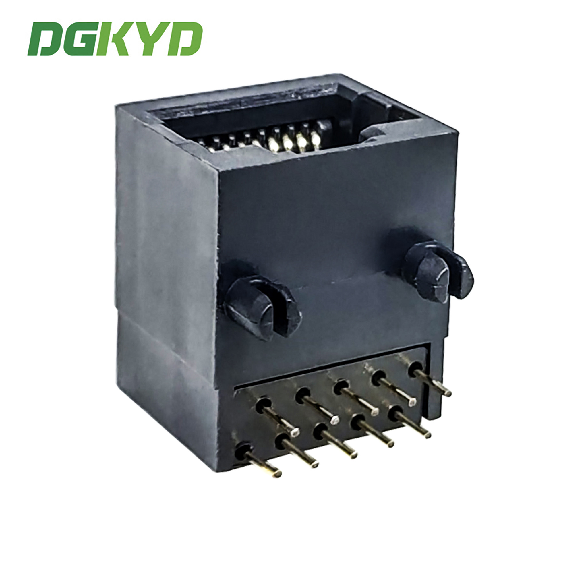 DGKYD5621K1111IWA1DY4 RJ45 interface 10P10C connector fully plastic ...