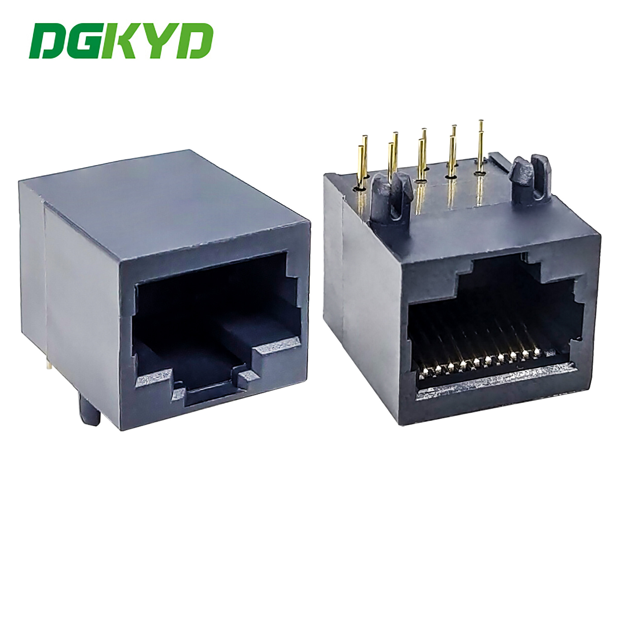 DGKYD5621K1111IWA1DY4 RJ45 interface 10P10C connector fully plastic ...